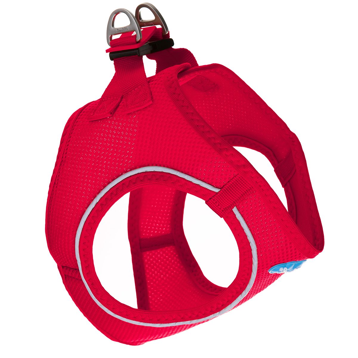 Plush Step In Air Mesh Dog Harness Red – Bitch New York