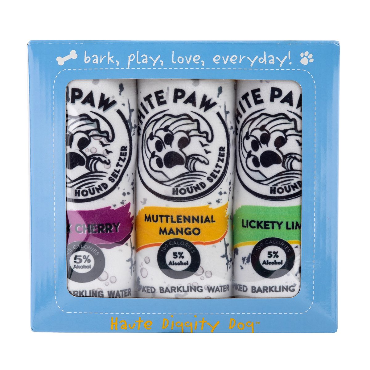 White Paw Dog Toy 3-Pack – Bitch New York