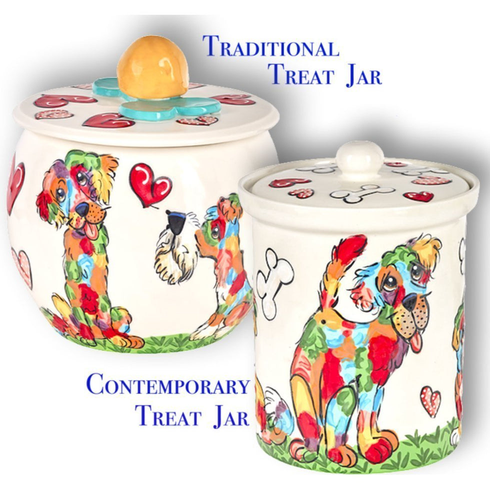 Border Collie 1 Dog Treat Jar – Bitch New York